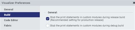 Disable Print Statements In Builds