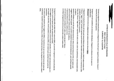 Elaborato Algoritmo In Pseudocodice E Schemi A Blocchi Docsity