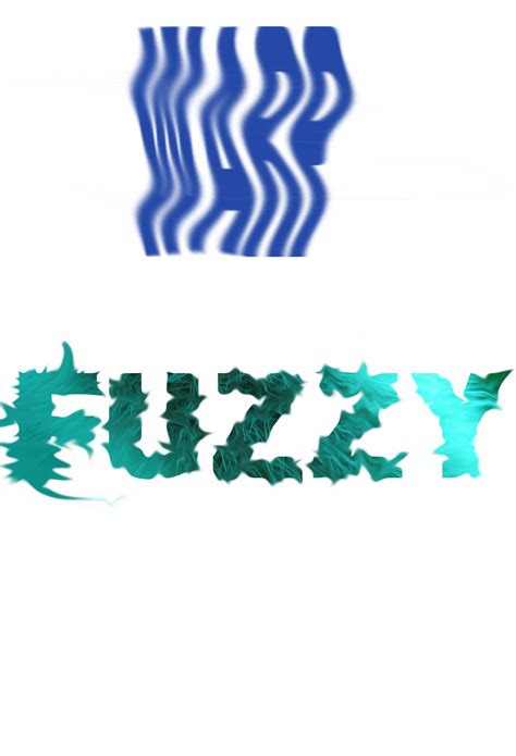 Fuzzy Word Art