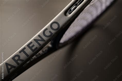 Phuket Thailand Mar 4 2023 Part Of Artengo Tennis Racket Artengo