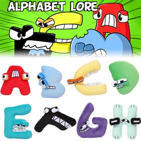 Buy Alphabet Lore Plush75in Plushies Toy For Fans T Birthday Party