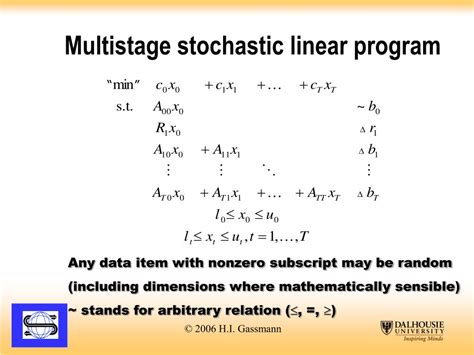 ppt an introduction to stochastic programming powerpoint presentation