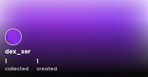 Dexxer Profile Opensea