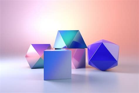 Premium Photo Realistic Elegant Geometric Shapes Screensaver