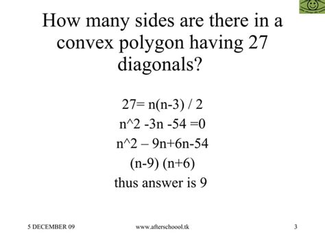 Questions On Polygons In Aptitude Tests Odp