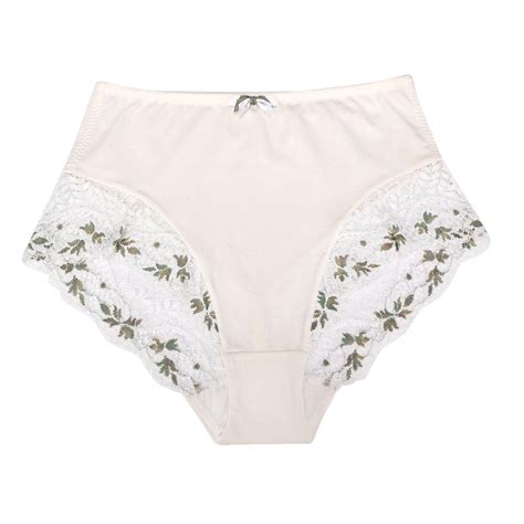 Nova High Waisted Silk And Organic Cotton Full Brief Lily Ella