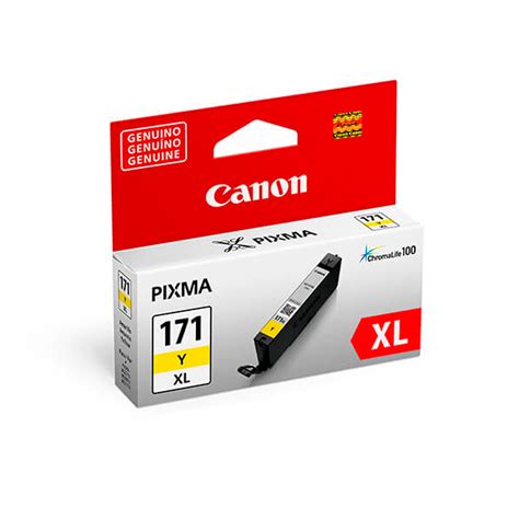 Cartucho Canon Cli 171 Xl Bk Lam Supricom Panamá