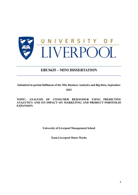 Pdf Analysis Of Consumer Behaviour Using Predicting Analytics And Its