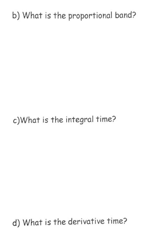 Solved 3 Using The Ziegler Nichols Closed Loop Tuning