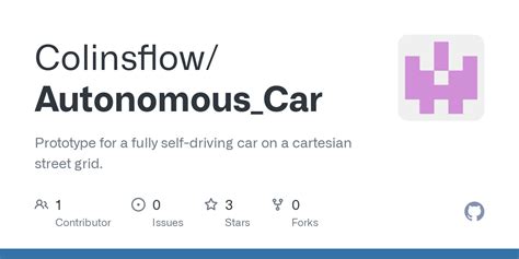 Github Colinsflowautonomouscar Prototype For A Fully Self Driving