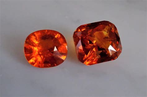 33ct Natural Orange Sapphire Gem Gem Gardener