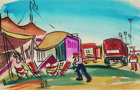 Circus Scene By Bernard Von Eichman On Artnet