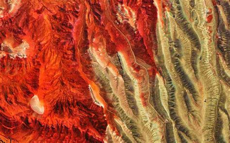 عجایب و عظمت کویر لوت در عکس‌های هوایی کجارو