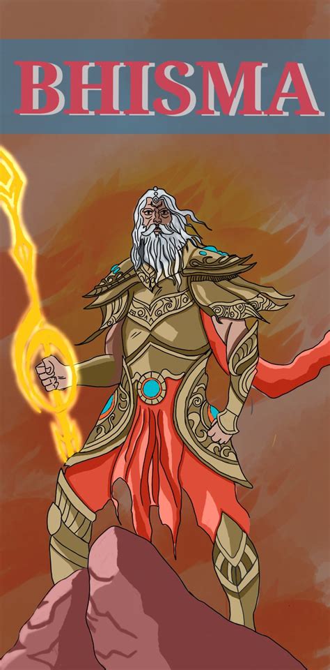 Artstation Bhisma The Invincible Hero Of Mahabharata Krishna Prasath