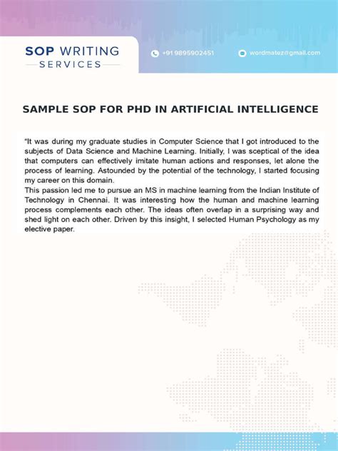 sample artificial intelligence phd pdf