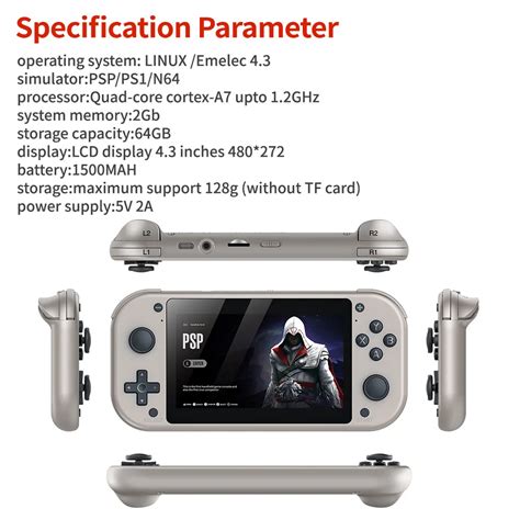 M17 Handheld Game Console 4k Hd Output Gaming Experience