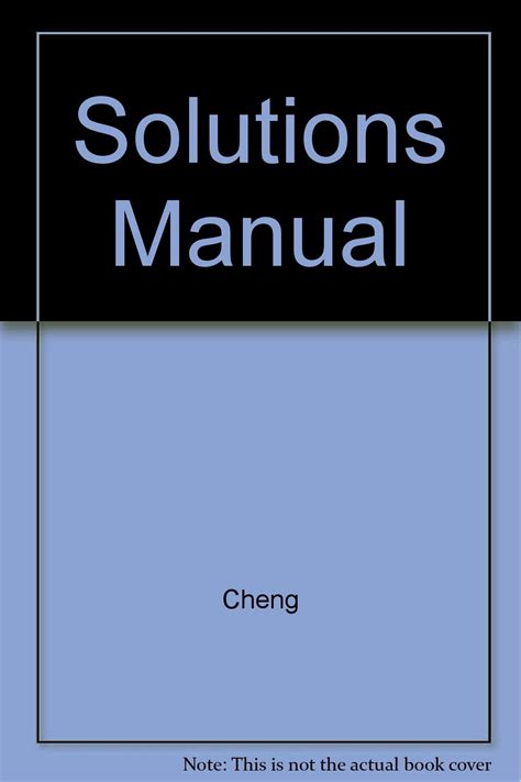 Solutions Manual To Accompany Fundamentals Of Engineering Electromagnetics By David K Cheng