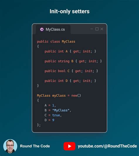 Init Only Setters Launched In C 9 Allows You To Add Values To