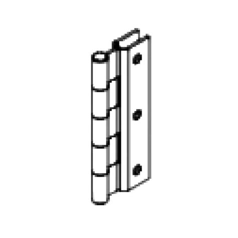 SECURITY BI FOLD HINGE Darley Aluminium