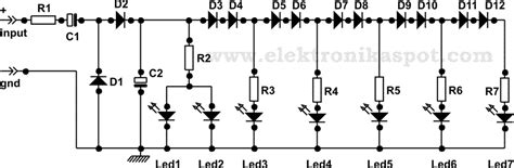 Vu Meter Led Tanpa Ic Elektronika Spot
