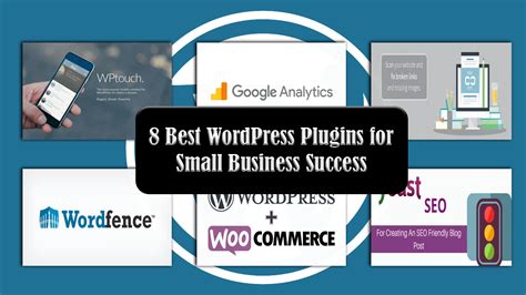 8 Best Wordpress Plugins For Small Business Success