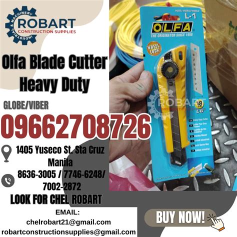 Olfa Blade Cutter Heavy Duty Commercial And Industrial Construction