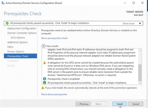 Active Directory Domain Services Ad Ds In Windows Server 2016