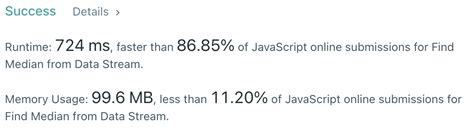 Leetcode 295 Find Median From Data Stream
