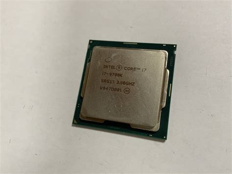 Yahoo オークション Intel Core I7 9700k Srg15 8c 3 6ghz 12mb 95w