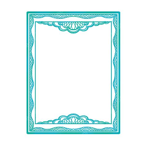 인증서 테두리 졸업 인증서 녹색 라인 레이스 장식 테두리 인증서 틀 테두리 Png 일러스트 및 Psd 이미지 무료 다운로드 Pngtree