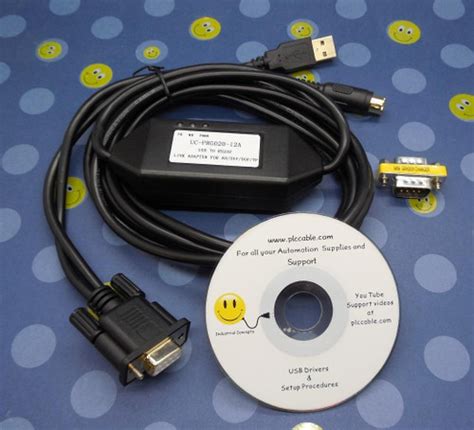 Usb Acab230 Plc Programming Cable For Delta Dvp Plc Adapter Usb Dvp
