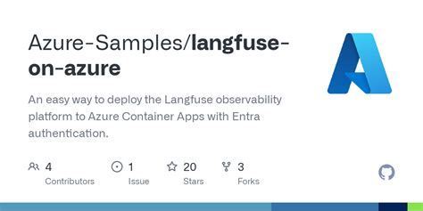 Releases · Azure Sampleslangfuse On Azure · Github