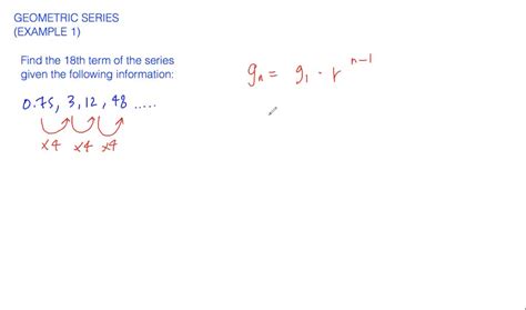 Geometric Series Overview Numerade