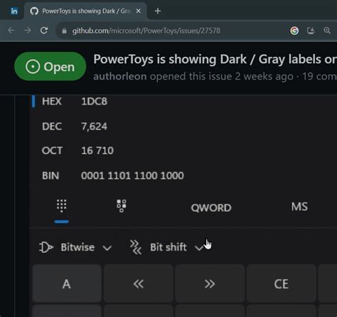 Powertoys Is Showing Dark Gray Labels On Other Windows · Issue 27578