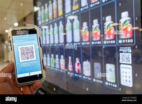 A Smartphone Controlled Acure Vending Machine In Tokyo Station On March
