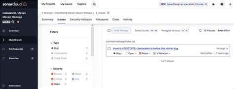Sonarcloud Tutorial Static Code Analysis Using Sonarcloud