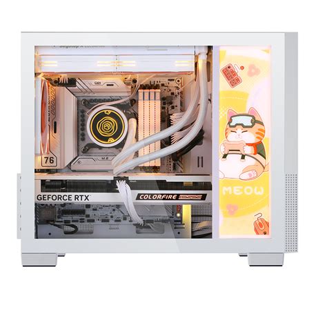 Segotep Memphis S Meow Pc Case M Atx Itx Supported Fan Gpu Mobo