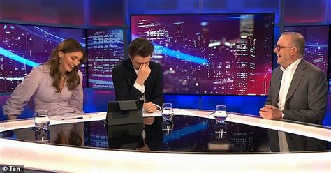 Anthony Albanese Cheap Seatstv Presenter Melanie Bracewell Drops The F