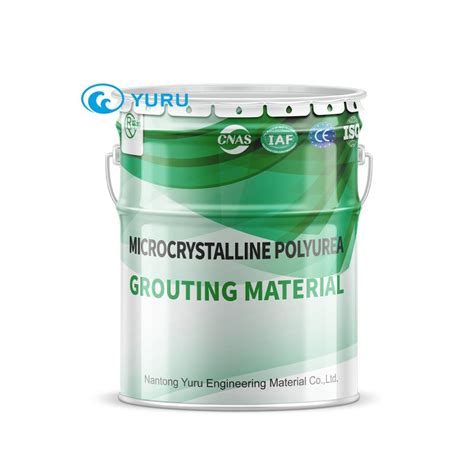Microcrystalline Polyurea Grouting Material Yuru