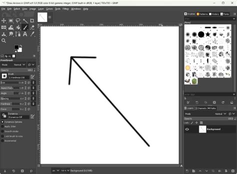 3 Easy Ways To Draw Arrows In Gimp Step By Step
