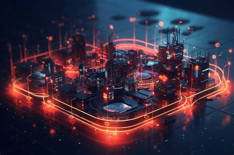 The Power Of Connectivity Concept Of Connectivity Where Diverse Elements Intertwine To Create