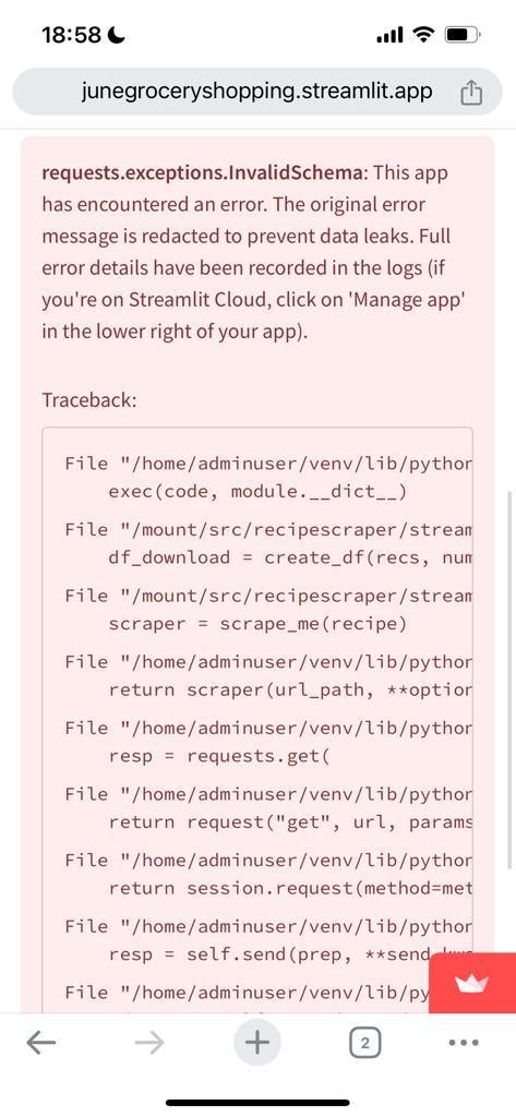 Streamlit Bug Only When Accessing It Through My Phone Not On Desktop Using Streamlit Streamlit