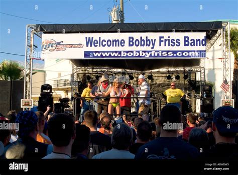 Biker Week Event At The Famous Spring Break For Bike Week In Daytona