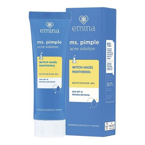 Emina Ms Pimple Acne Solution Moisturizing Gel 20ml Watsons Indonesia