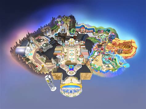 Wbworld Explore Warner Bros World Attractions And Park Map Zolotoi By
