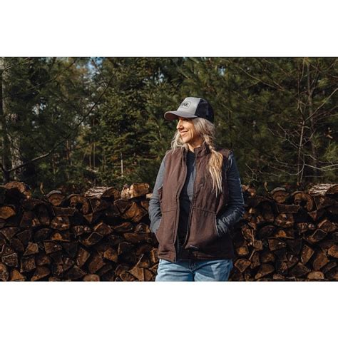 Berne Apparel Berne Womens Canyon Sherpa Lined Vest Small Regular