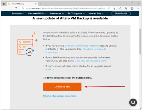 how to update altaro vm backup to a newer version tech with jasmin