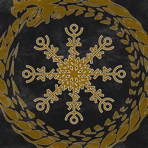 Elder Futhark Bindrune Digital Design For Intuition And Insight