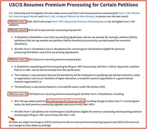 Uscis Resumes Premium Processing From June 1 2020