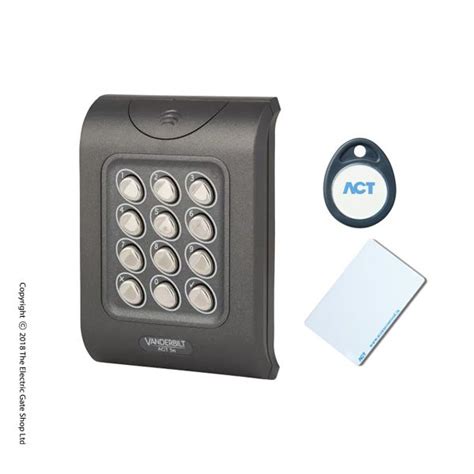 Vanderbilt Act5 Keypad And Proximity Reader 128 Codes